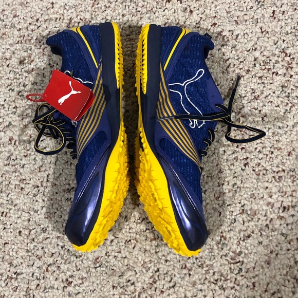 Puma | Shoes | New Puma Haraka Xc Womens Size 95 Blue And Yellow ...